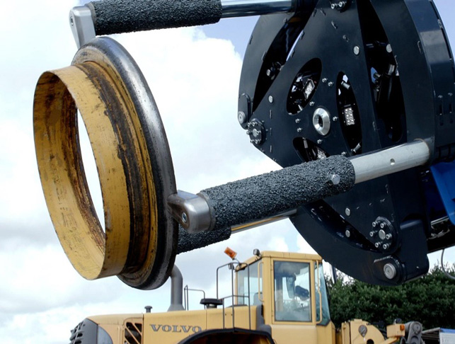 the most efficient Tyre Handler for Mining and Construction OTR tyres