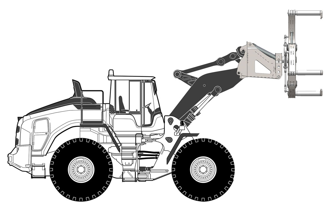 the most efficient Tyre Handler for Mining and Construction OTR tyres