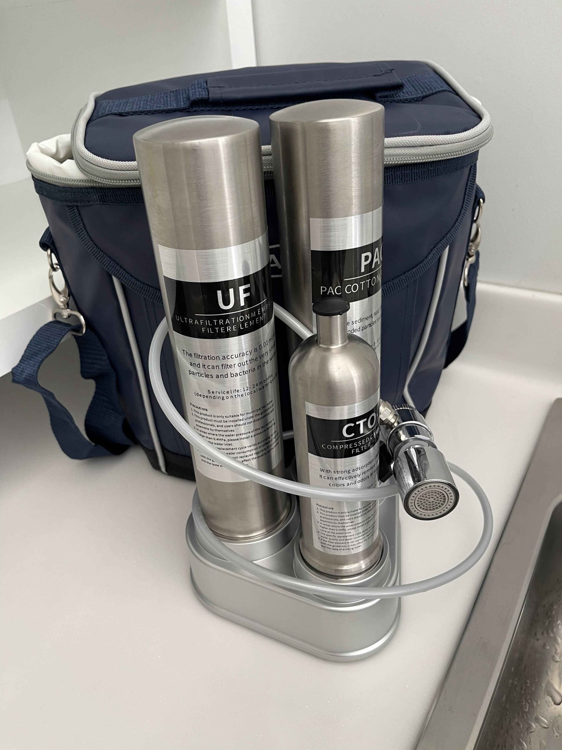 Portable Countertop Ultrafiltration Water Purifier